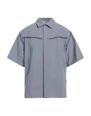 MSGM Shirt Size Organic Cotton - Grey