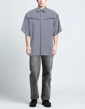 MSGM Shirt Size Organic Cotton - Grey