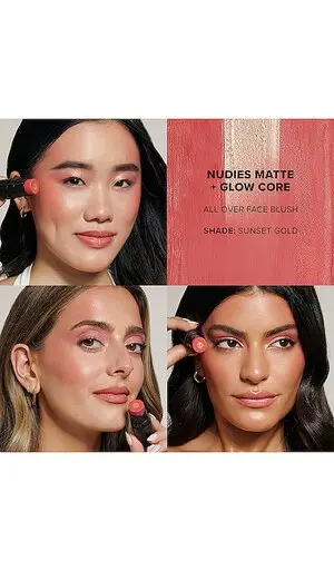 NUDESTIX Nudies Matte + Glow Core - Sunset Gold