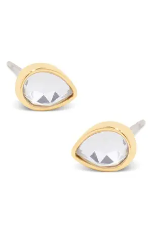BROOK & YORK Cecilia Crystal Teardrop Stud Earrings