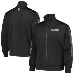 PLEASURES New York Mets Full-zip Track Jacket