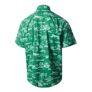 Reyn Spooner Philadelphia Eagles Throwback Kekai Print Button-up Shirt