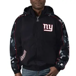 STARTER New York Giants Thursday Night Gridiron Full-zip Hoodie