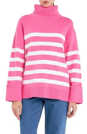 English Factory Drop Shoulder Sweaters For Women