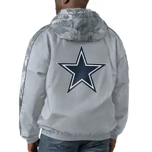 STARTER Dallas Cowboys Throwback Thursday Night Lights Full-zip Hoodie Jacket