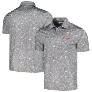 BARSTOOL GOLF Tour Championship Printed Polo - Gray
