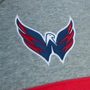 Mitchell & Ness Gray Washington Capitals Head Coach Pullover Hoodie