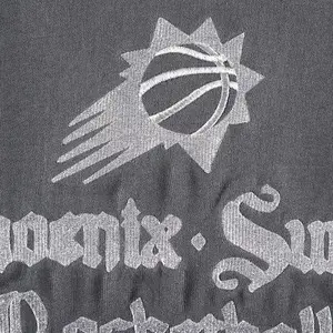 THE WILD COLLECTIVE Phoenix Suns Embroidered Short Sleeve Pullover