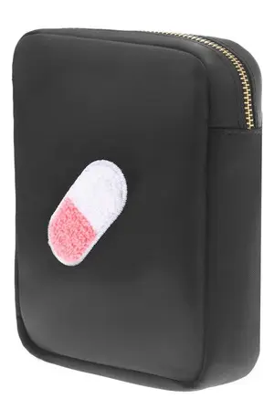 BLOC BAGS Mini Pill Cosmetics Bag - Black