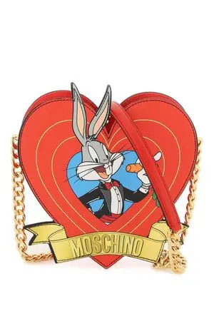 Moschino Moschino 'bugs Bunny' Shoulder Bag - Red