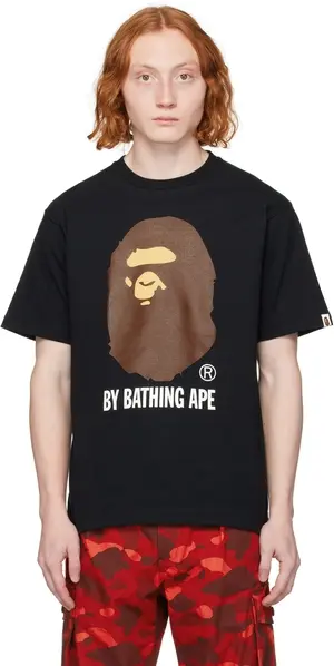 A BATHING APE BAPE Black 'By Bathing Ape' T-Shirt - Black