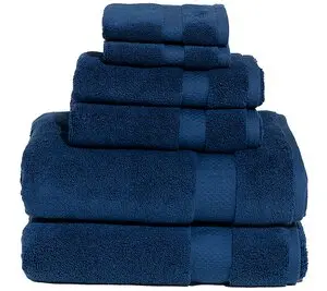 ROYAL VELVET Signature Solid 6 Piece Towel Set - One-color