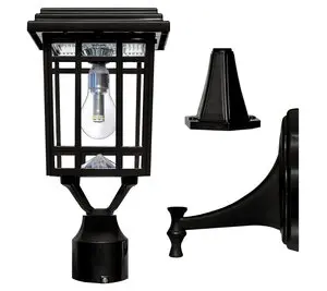 GAMA SONIC Gamasonic Prairie Bulb Solar Light With Light B Ulb - One-color