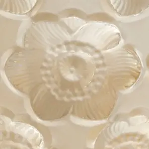 Lalique Crystal Anemone Candle Holder