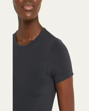 SKIMS Soft Smoothing Short-sleeve T-shirt - Eclipse