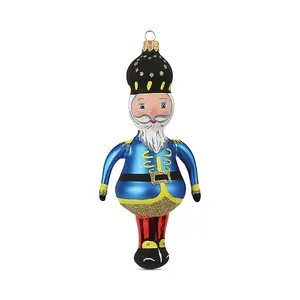 VIETRI Nutcrackers Figural Blue Nutcracker Ornament - Multi