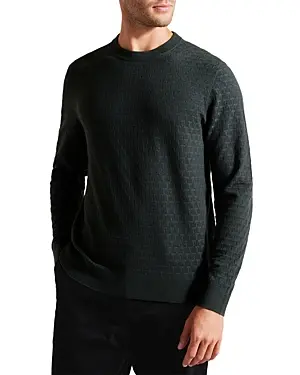 Ted Baker London Loung Crewneck Sweater Green
