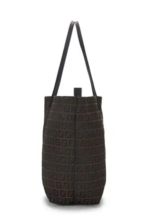 Fendi Zucchino Canvas Roll Tote