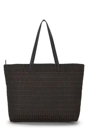 Fendi Zucchino Canvas Roll Tote