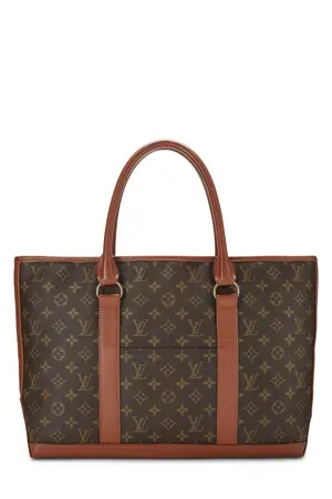 LOUIS VUITTON Monogram Canvas Sac Weekend Tote