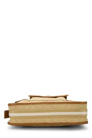 LOUIS VUITTON Monogram Mini Lin Besace Mary Kate - Beige