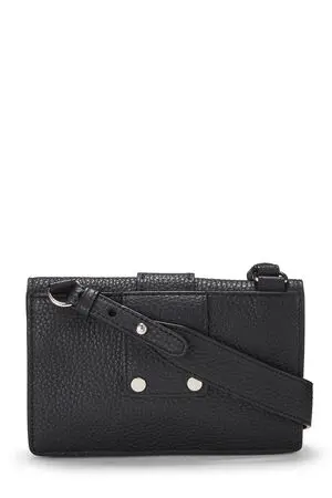 Fendi Leather Convertible Baguette Pouch
