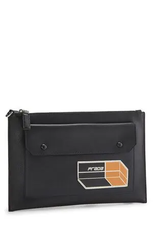 Prada Saffiano Leather Clutch