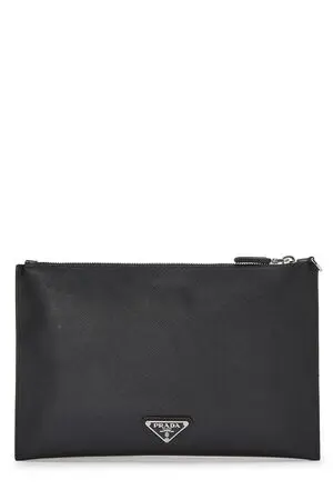 Prada Saffiano Leather Clutch