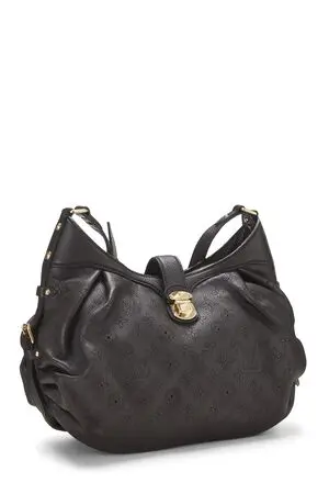 LOUIS VUITTON Monogram Mahina Leather Xs Bag - Brown