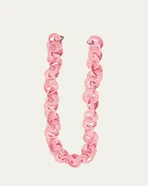 Maria La Rosa Circle Shoulder Strap - Pink