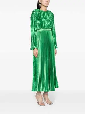 L'IDEE Long-sleeve Maxi Dress