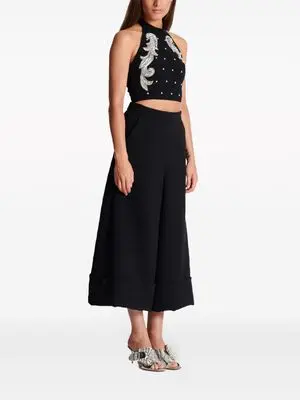 Balmain Baroque Embroidered Sleeveless Top