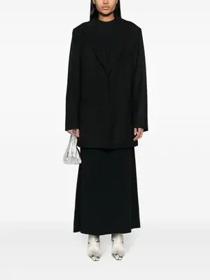 Gauchère Notched-lapels Single-breasted Coat