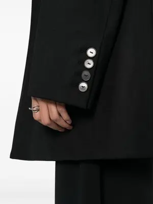 Gauchère Notched-lapels Single-breasted Coat
