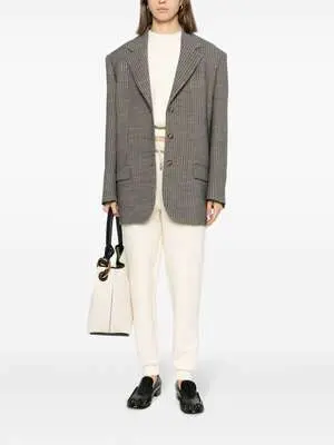Ami Logo Patch Track Pants - White