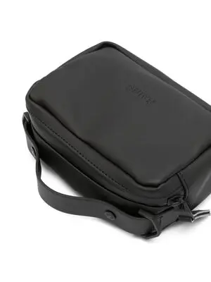 Rains Faux-leather Shoulder Bag - Black