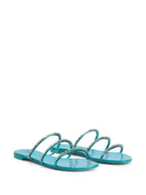 GIUSEPPE ZANOTTI Rhinestone-embellished Sandals