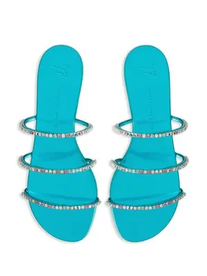 GIUSEPPE ZANOTTI Rhinestone-embellished Sandals