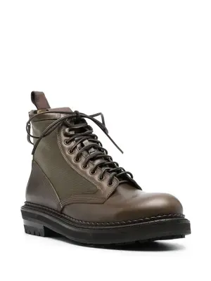 BUTTERO® Cargo Panelled Ankle Boots