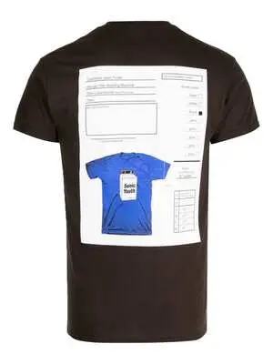 PLEASURES Techpack Graphic-print Cotton T-shirt