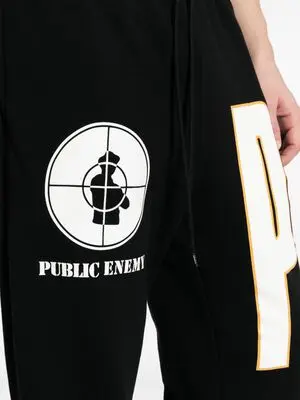 NEIGHBORHOOD X Public Enemy Logo-print Track Pants