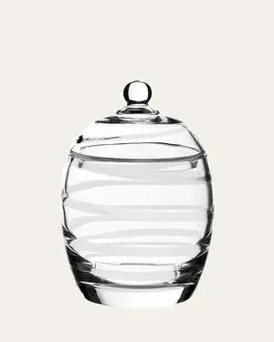 WILLIAM YEOWARD CRYSTAL Bella Bianca Candy Jar - Clear
