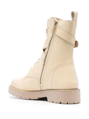 TWINSET 40mm Leather Ankle Boots