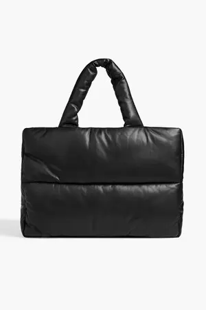 STAND STUDIO Dafne Quilted Faux Leather Tote