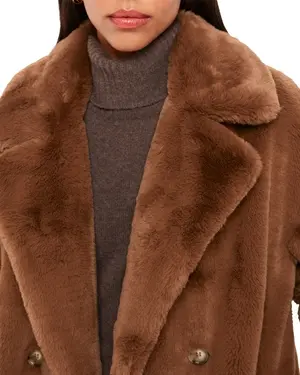 Whistles Teddy Faux Fur Coat