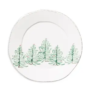 VIETRI Lastra Holiday Round Platter - Multi