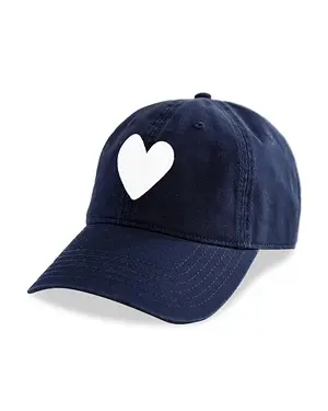 KERRI ROSENTHAL Heart Baseball Cap - Blue