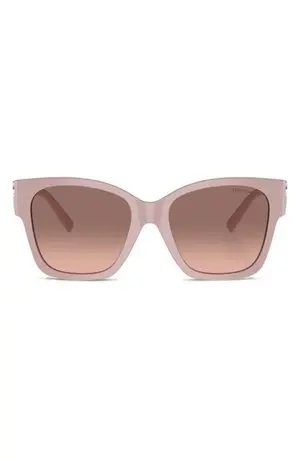 Tiffany & Co. 54mm Square Sunglasses - Pink