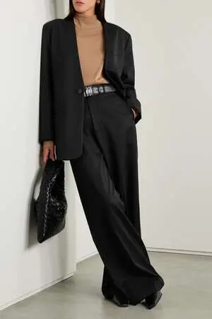 NILI LOTAN Johan Wool-twill Pants