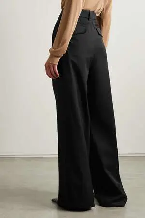 NILI LOTAN Johan Wool-twill Pants